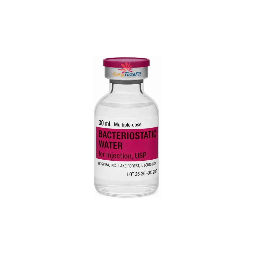 Agua Bacteriostatica Hospira PFizer Diluente para Diluição de Peptideos ...