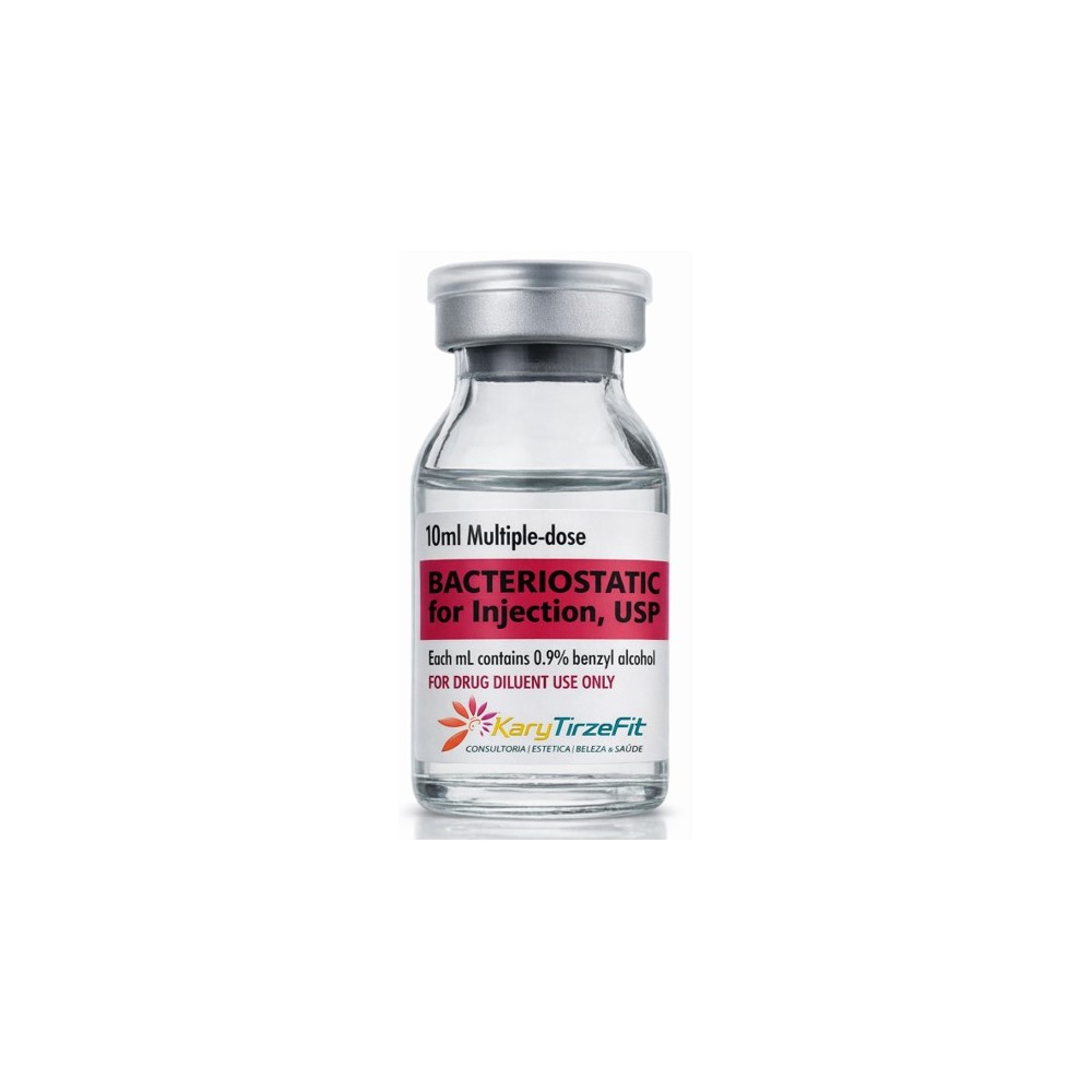 Agua Bacteriostatica Hospira PFizer Diluente para Diluição de Peptideos ...
